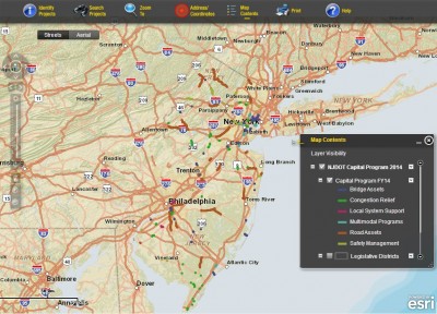 The NJDOT FY2014 Capital Program, This Time on a Map - Mobilizing the ...